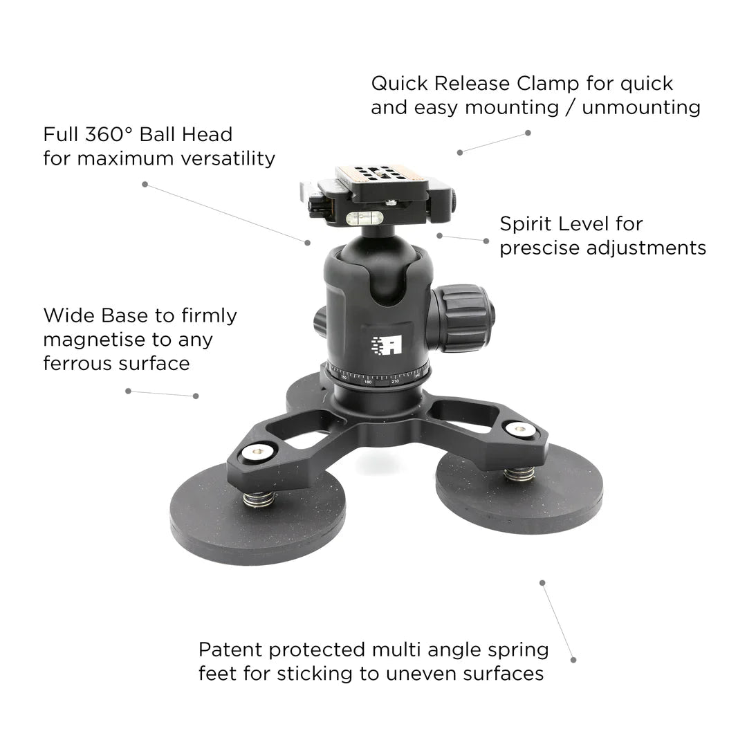 3 Footed Monster - Ultimate Magnetic Mount - AGGRESSOR EDITION - Hardtuned