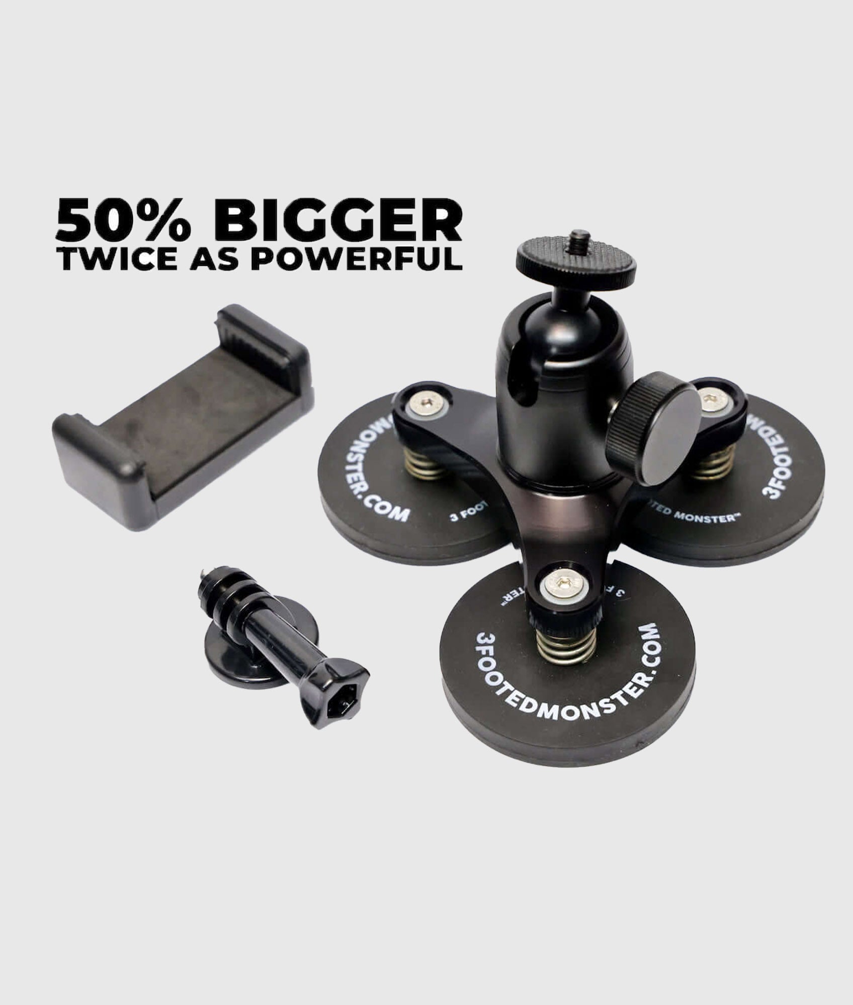 3 Footed Monster PRO - The Pro Universal Magnetic Mount - Hardtuned