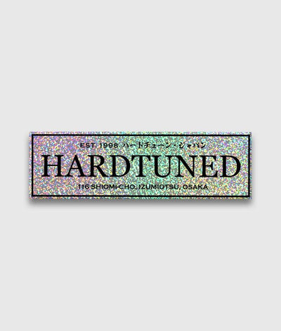 HardTuned Classic Drift Slap Sticker - Glitter - Hardtuned